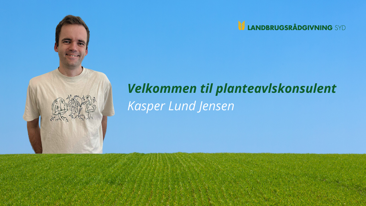 Velkommen til planteavlskonsulent Kasper Lund Jensen